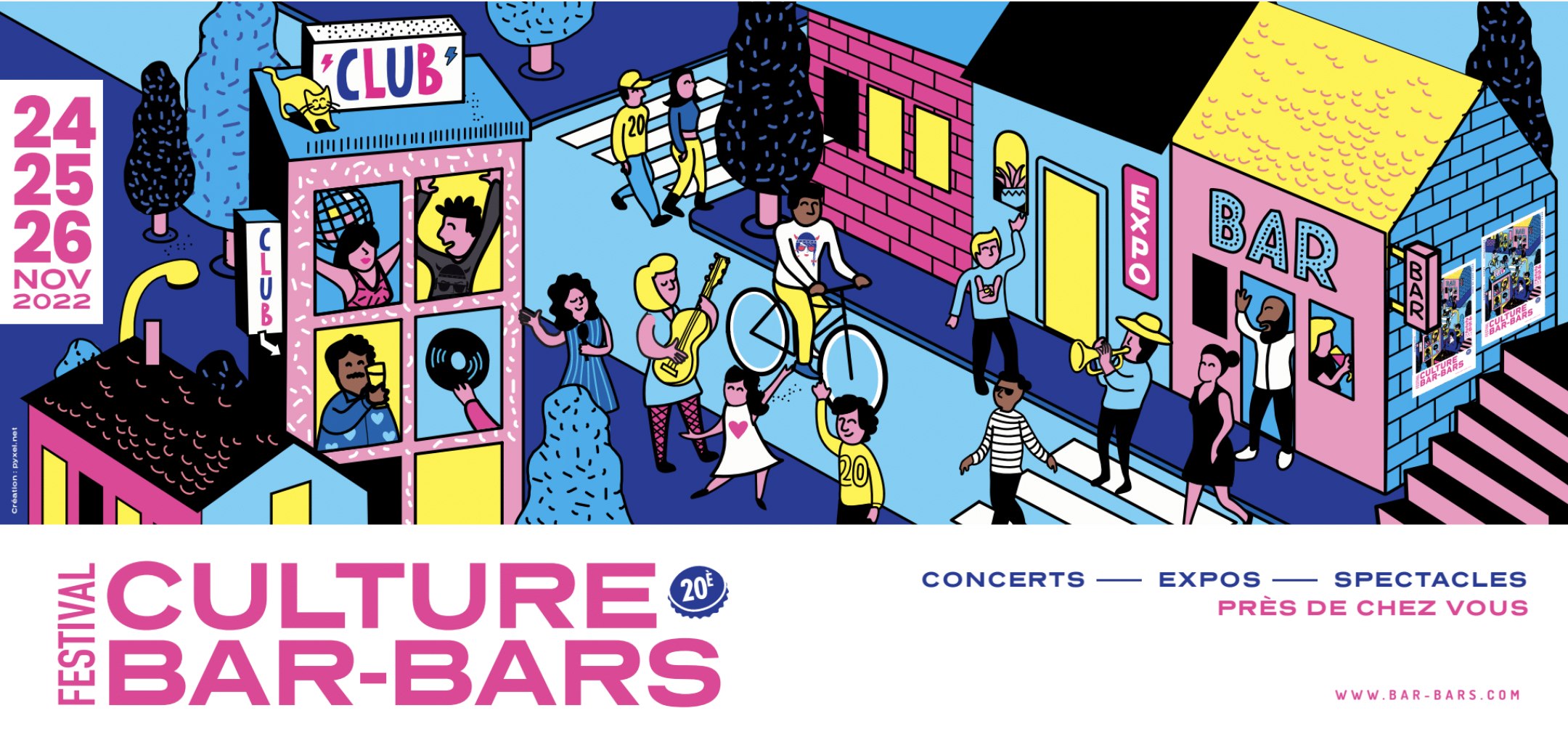 Une 20ème édition pour le Festival Culture Bar-Bars ! - F.R.A.N.F